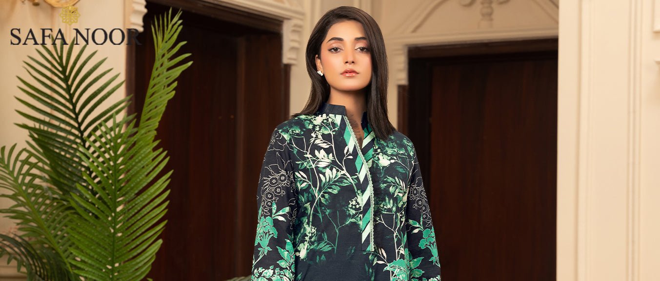 Unstitched Suits for Women | Safa Noor 2025 Collection & Sale – SafaNoor